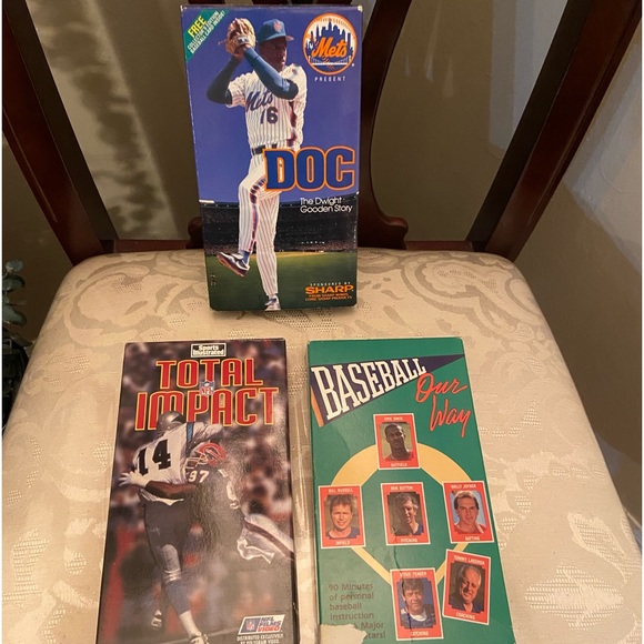 Other | Bundle Of Sports Vhs Video | Poshmark